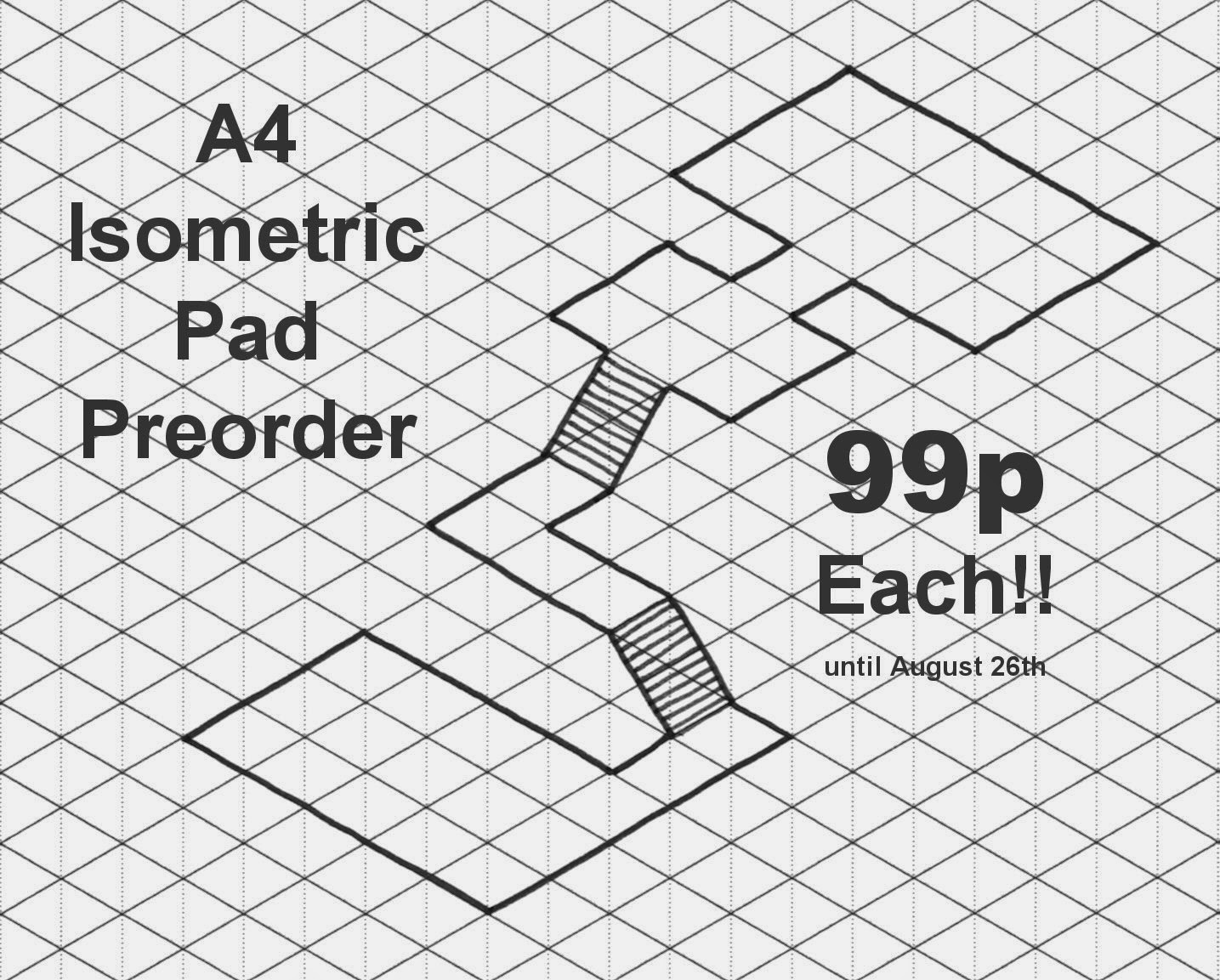 Oubliette Magazine: Isometric Pad Preorder Offer