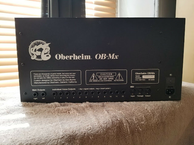MATRIXSYNTH: OBERHEIM OB-MX Analog Polyphonic Synthesizer SN MX001130