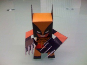 Papercraft - X-Men Wolverine - Papercraft4u | Free Papercrafts, Paper ...