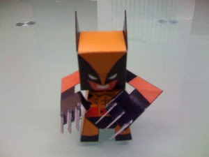 Papercraft - X-Men Wolverine - Papercraft4u | Free Papercrafts, Paper ...