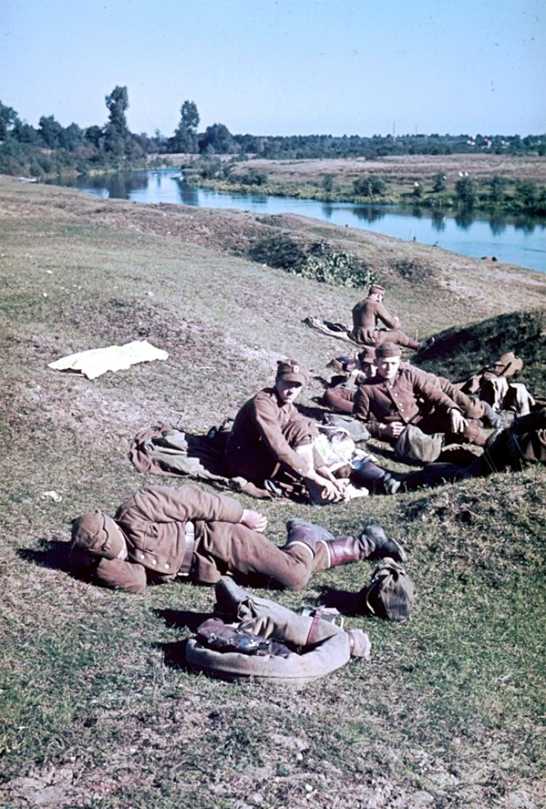 World War II in Color: Polish Soldiers Captured by the Germans in 1939