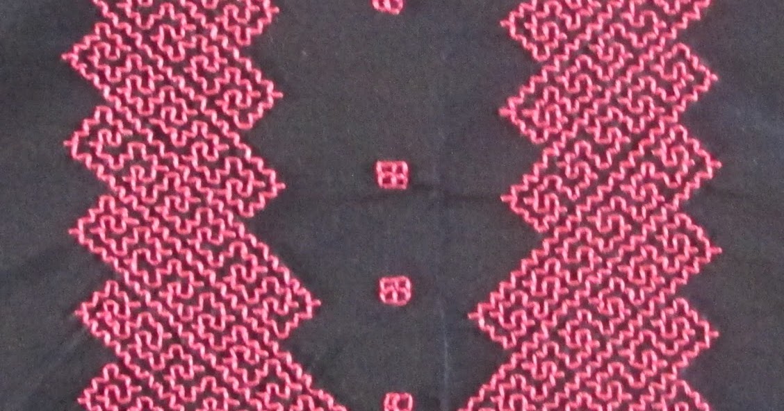 MY CRAFT WORKS: Another Kasuti Finish