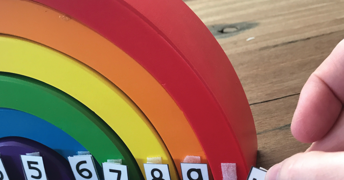 Rainbow Puzzle Game | From the Pond