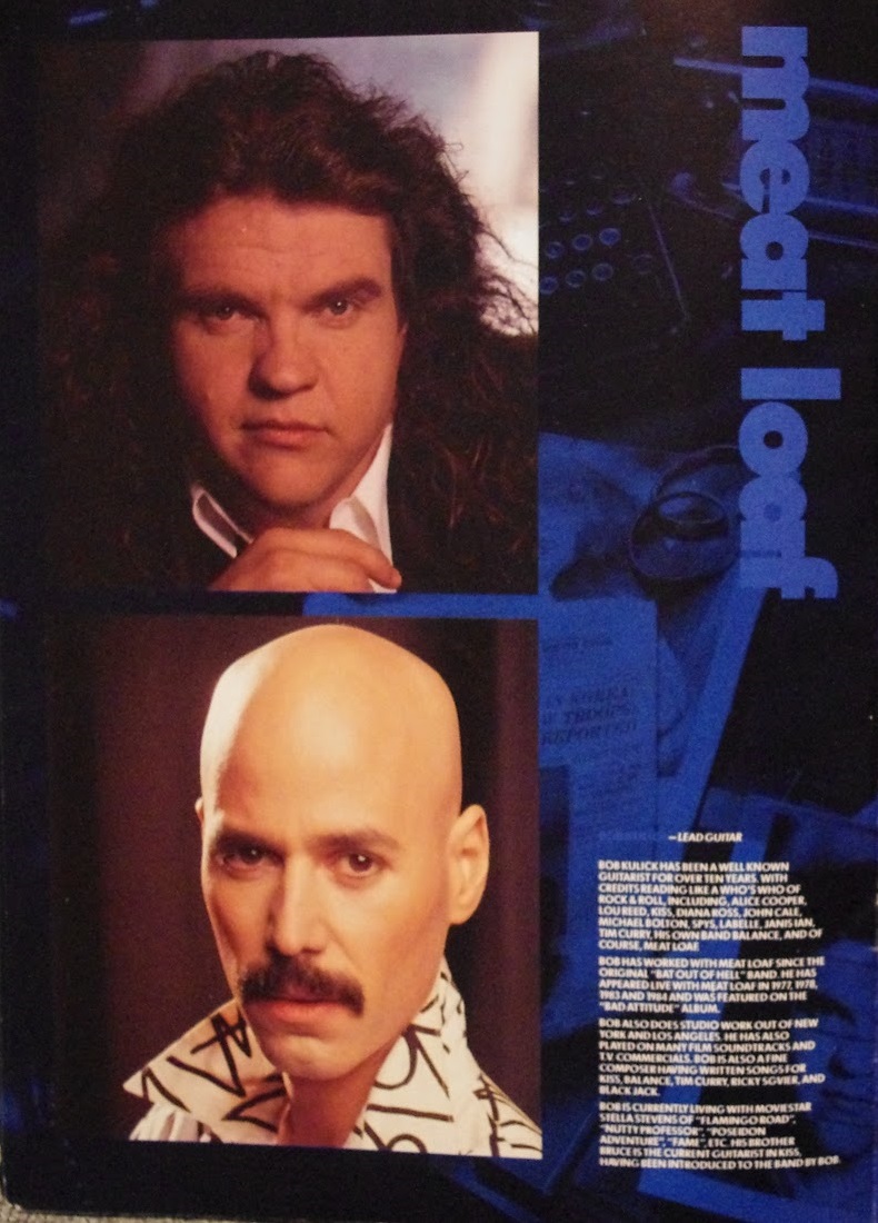 Top Of The Pop Culture 80s: Meat Loaf 20/20 Tour Programme 1987