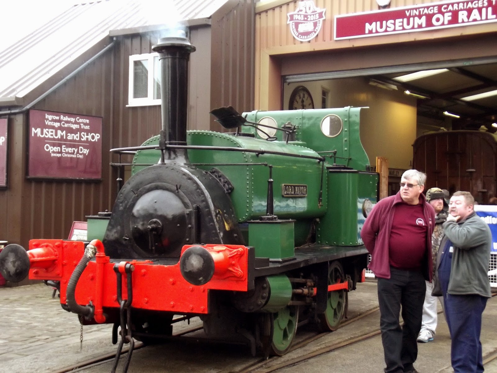 Steam Memories: 'Sir Berkeley' at Ingrow yesterday 15/2