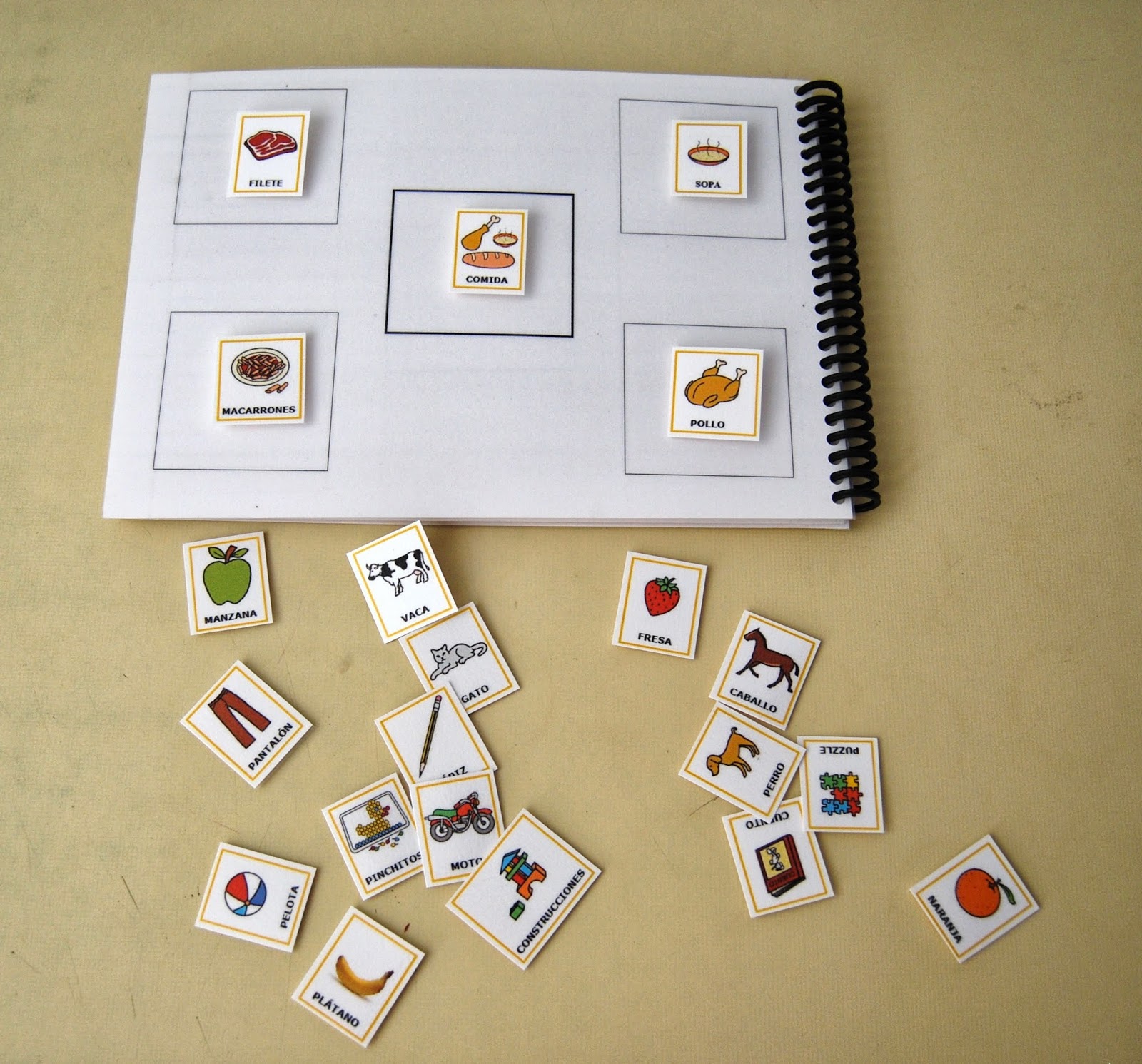 El baúl de A.L: Cuaderno de vocabulario.