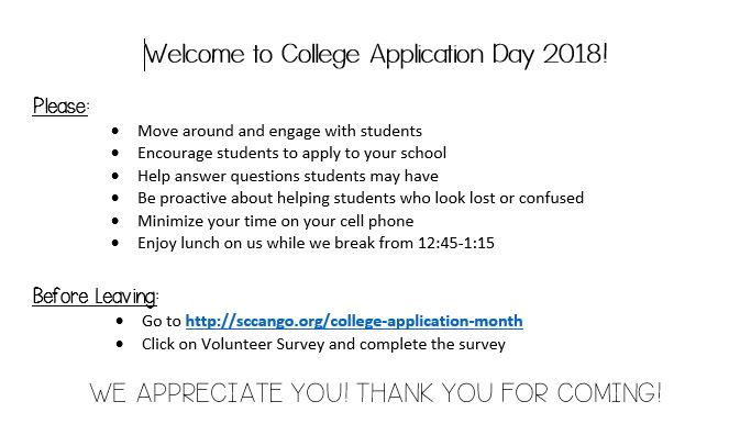 All the Steps for Hosting a Successful College Application Day ...