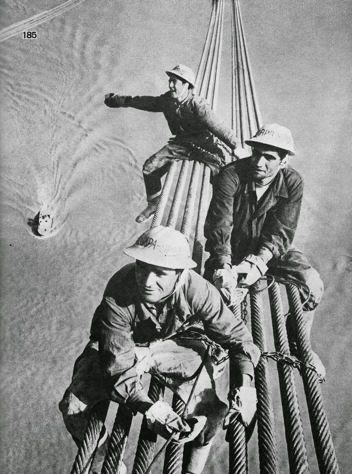 Progress is fine, but it's gone on for too long.: Soviet high steel workers