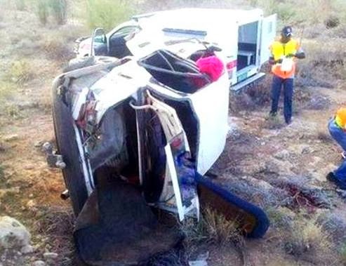 News from Southern Africa & Namibia: Namibia: car crash outside of Karibib
