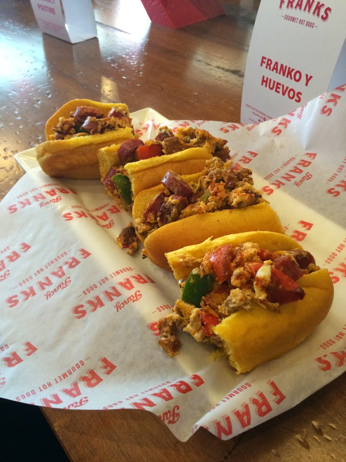 justbeingmeluvuholts: Fancy Franks. The Best place for a HOTDOG!!