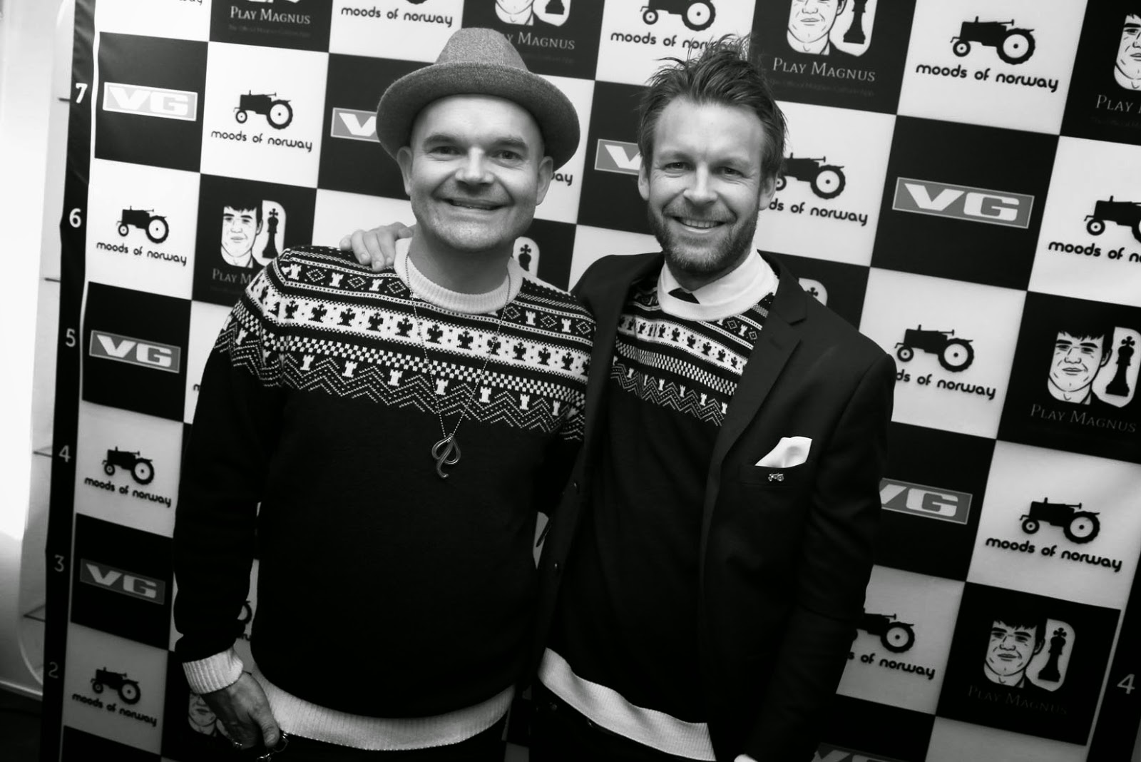 FASHION IN OSLO: The Magnus sweater: Chess on your chest