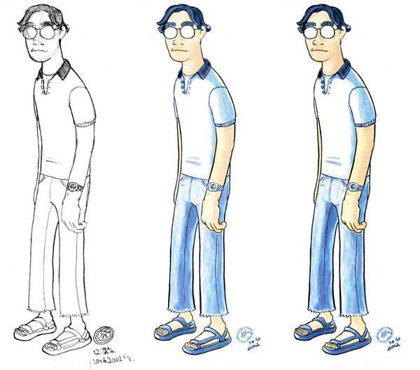 Prof. Marc Flash's Animation: Portraiture