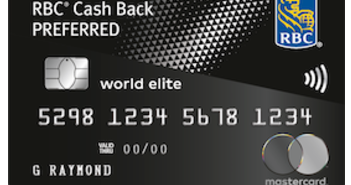 RBC Cash Back Preferred World Elite MasterCard 信用卡简介