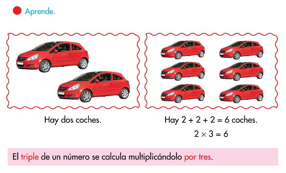 "APRENDILANDIA 3º": TRIPLE O TERCIO Y...CUARTO.