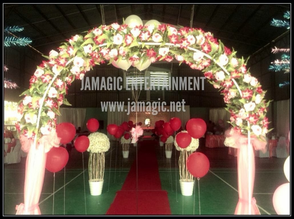 Jamagic Entertainment: Hiasan belon untuk majlis perkahwinan.