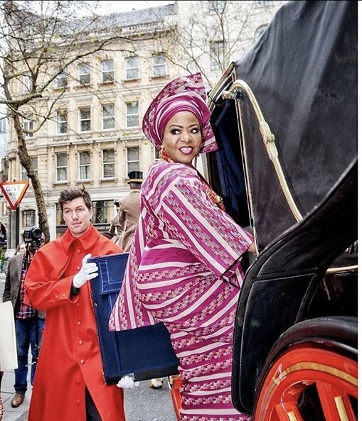 Maestro's Media: WHEN JUSTICE GEORGE OGUNTADE & WIFE VISITED THE QUEEN ...