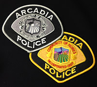 Arcadia Police Department News & Information Blog: New Patch for APD ...