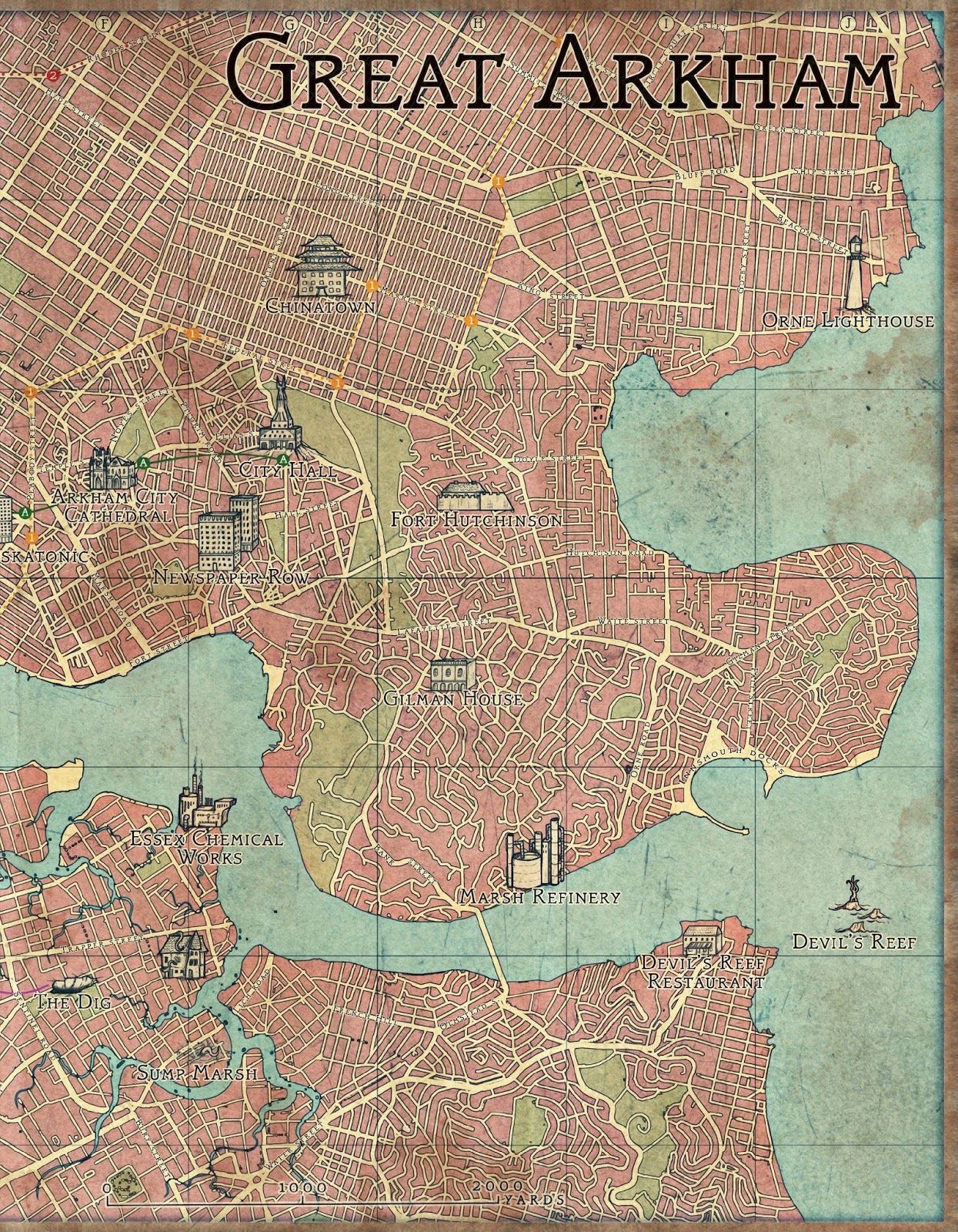 Susurros desde la Oscuridad: Cthulhu City