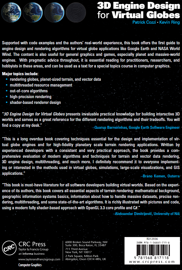 Outerra: Book: 3D Engine Design for Virtual Globes