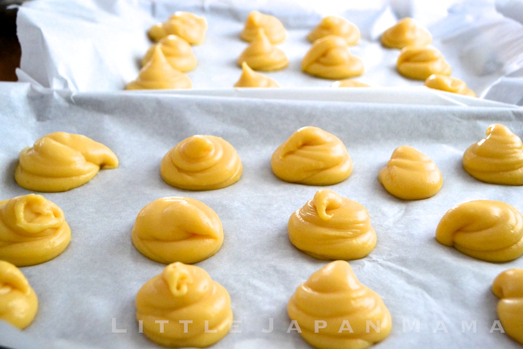 little japan mama : Crispy Shell Cream Puffs Recipe (Pai-Shuu)