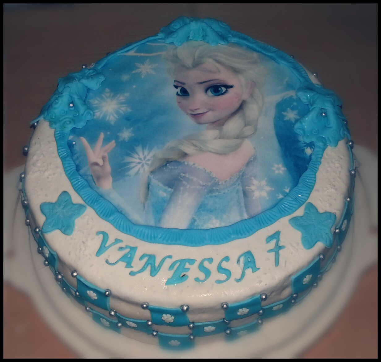 Słodki Zaułek: Tort Elza Kraina Lodu / cake Elsa Frozen