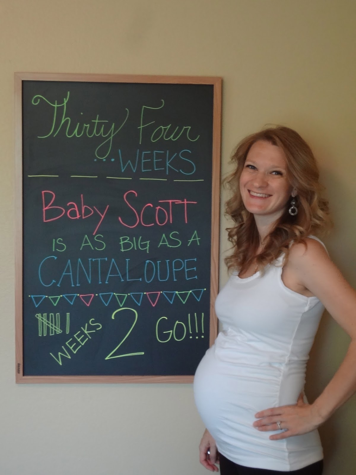 Inspiration Rocks: Baby Scott 34 Weeks