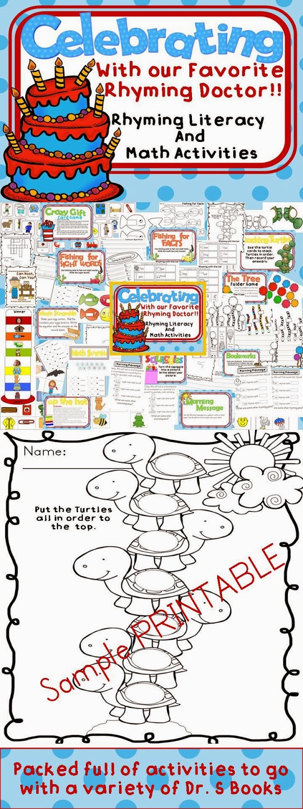 Scissors and Crayons: Dr. Seuss has a Birthday in the Classroom