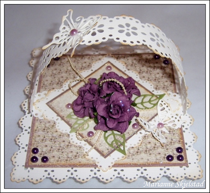 Mariannes papirverden.: Origami eske - Pion Design