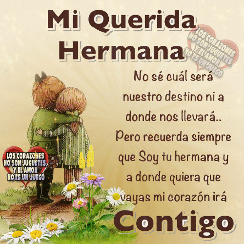 Carta A Una Hermana Querida