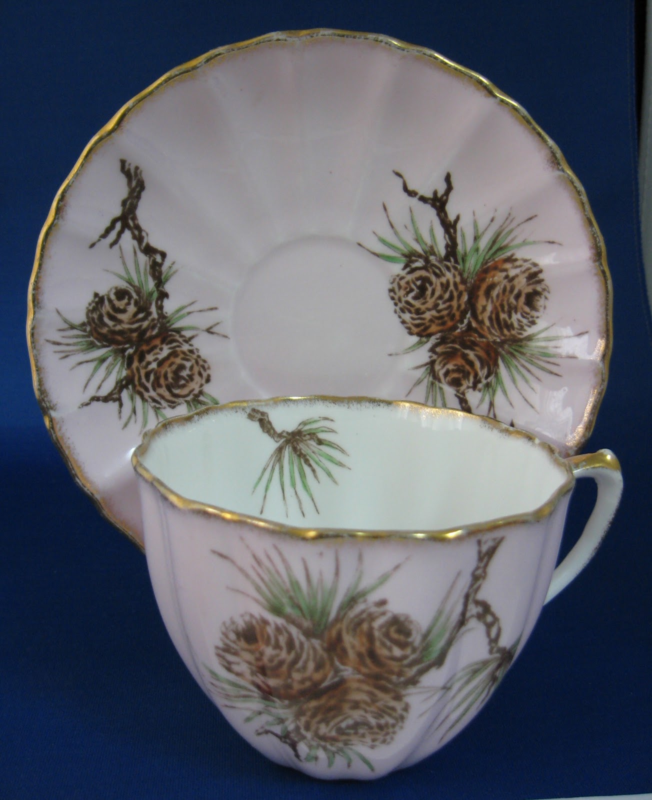Antiques And Teacups: Pink And Pine Cones For Pink Saturday ...