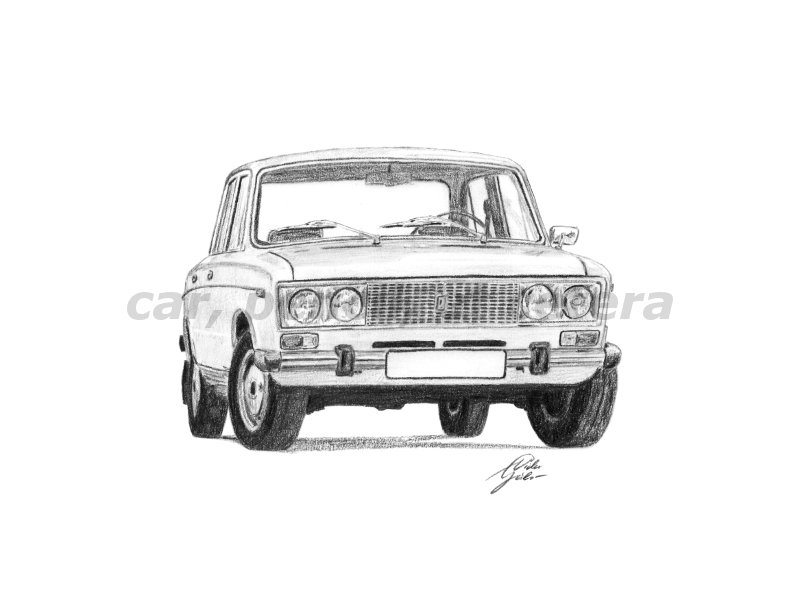 car, pencil, et cetera: Lada VAZ 2106