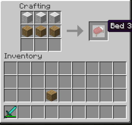 Crafting Tutoriais: Minecraft - Como criar cama