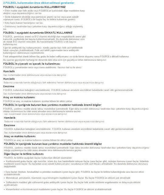 Folbiol Nedir, Ne İşe Yarar, Yan Etkileri, Kullanım Şekli, Fiyatı ...