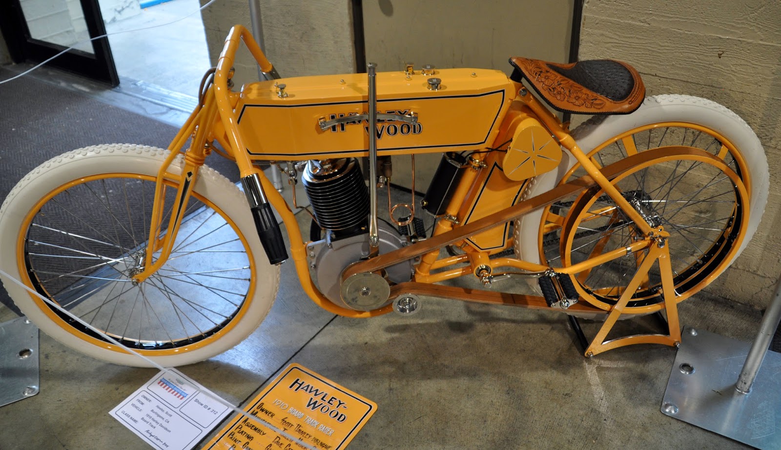 Just A Car Guy: Hawleywood, a 1910 board track racer