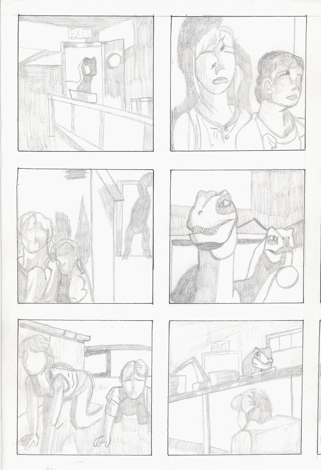 Drawing for Animation: Jurassic Park Storyboard