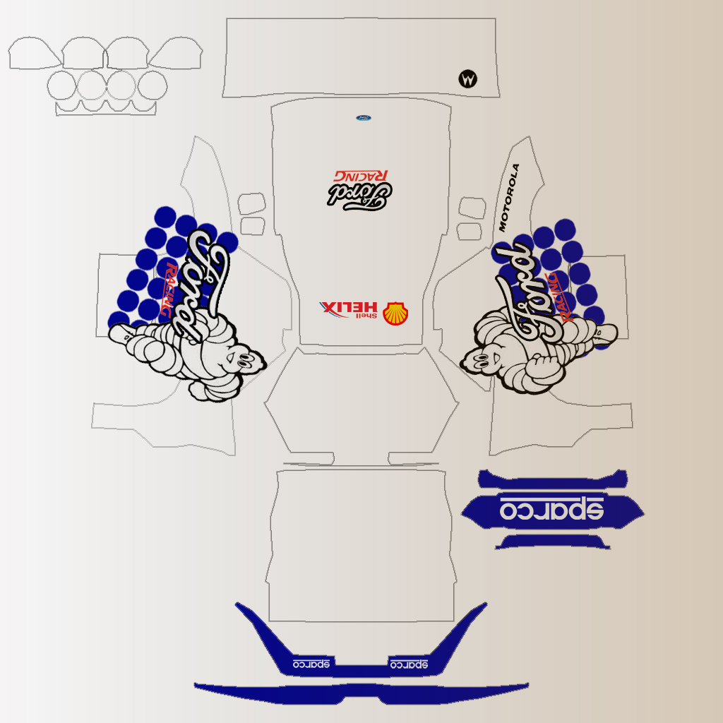 Ford Fiesta Car Town Skins And Templates