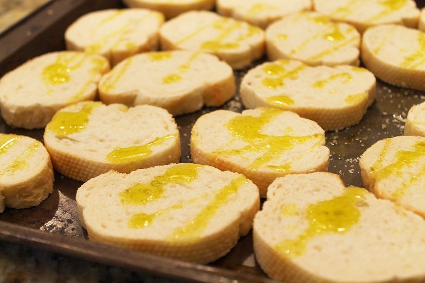 Step by Step Gourmet: Crostini Trio