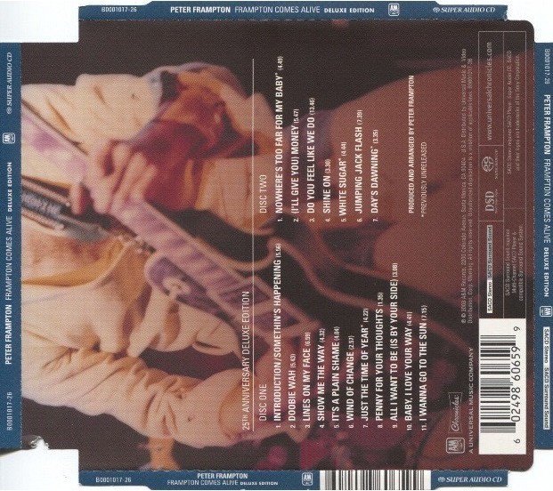 MI COLECCION DE MUSICA: Peter Frampton - Frampton Comes Alive! - 25Th ...