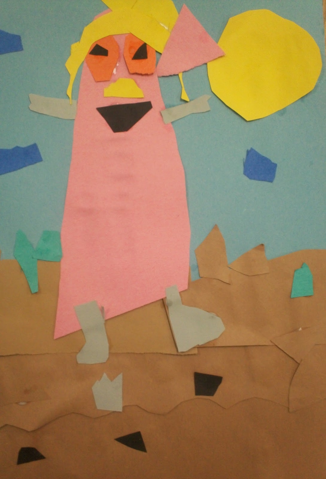 Art With Mr. E: Monster Collage: 1st Grade