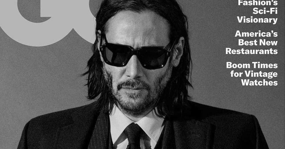 Keanu Reeves para GQ USA por Daniel Jackson