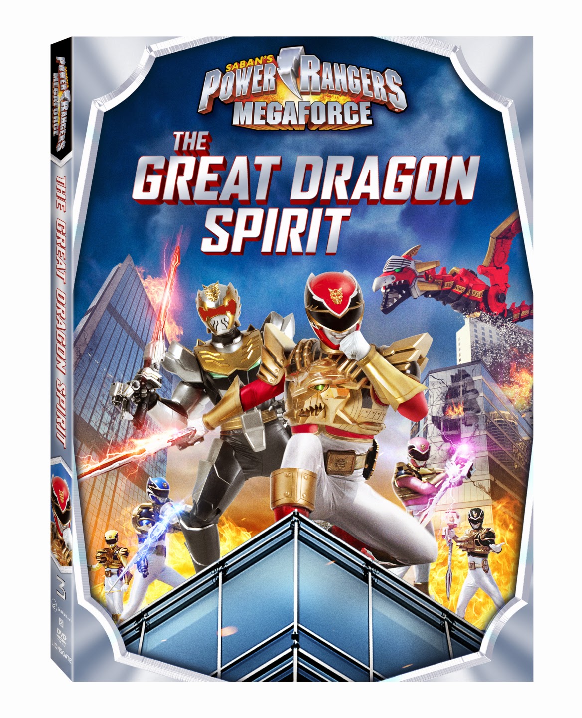 A Lucky Ladybug: Power Rangers Megaforce: The Great Dragon Spirit DVD ...