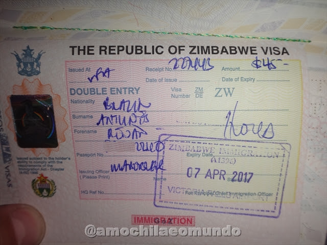 Zimbabwe: Dicas e custos para viajar por 4 dias no país