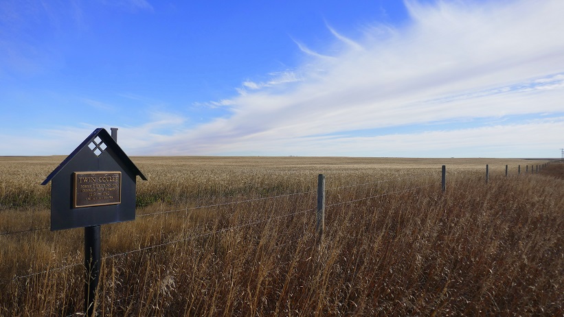 The view from here: Prairie Sky and School Signs