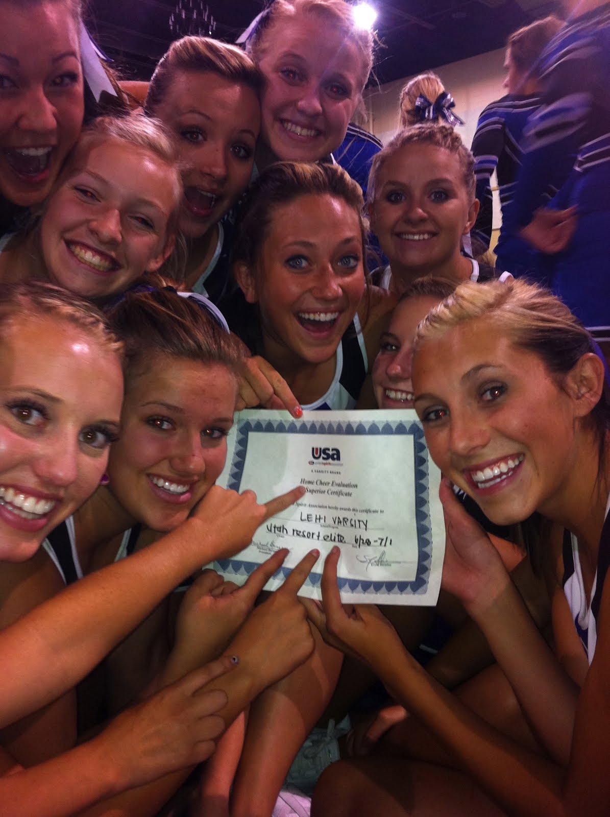 LEHI HIGH SCHOOL CHEER: MORE PHOTOS! 2009-2012