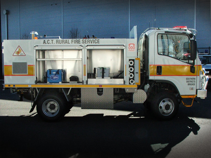 ACT Rural Fire Service Events: ACTRFS Takes Delivery Of New Medium Tankers