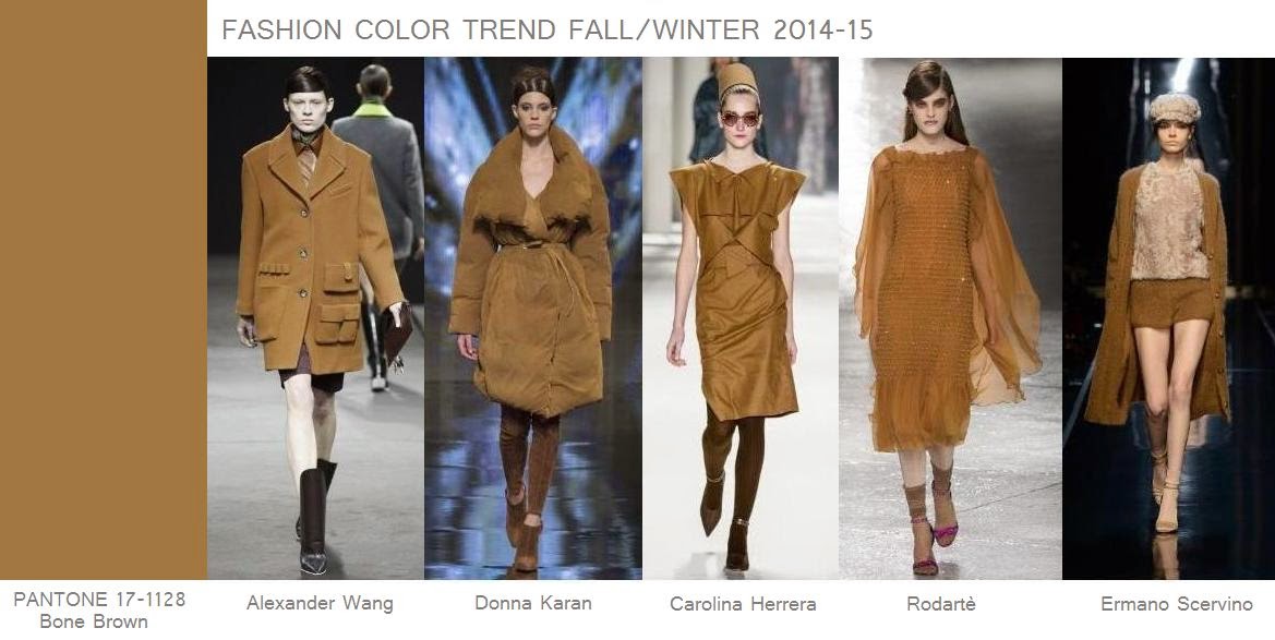 FASHION KLATCH: Fashion Color Trend Fall/Winter 2014-15: Bone Brown
