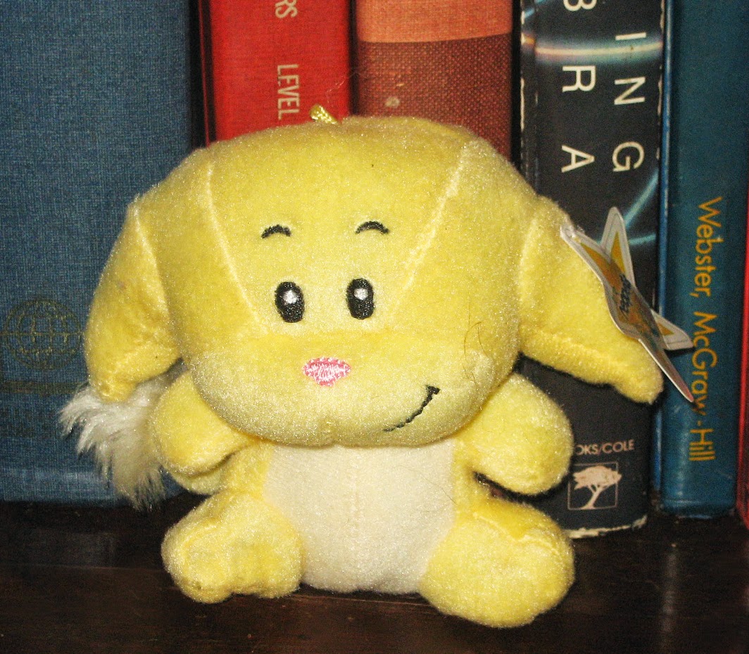 Percy's Fast Food Toy Stories : Yellow Kacheek 2005 Neopets - McD