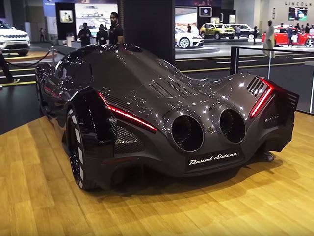 5007ps güce sahip Devel Sixteen modelinin üretim versiyonu tanıtıldı ...