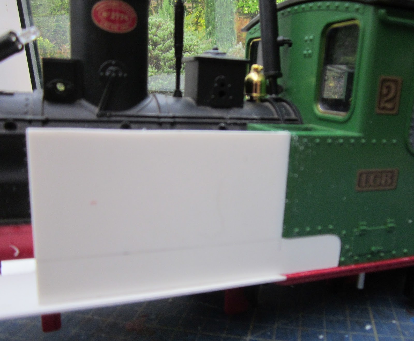 Peckforton Light Railway: How I 'Anglicised' an LGB Stainz loco