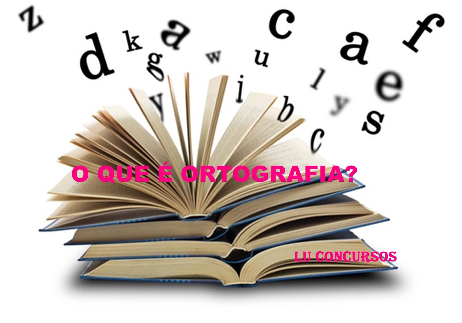 Lu Concursos: O QUE É ORTOGRAFIA?